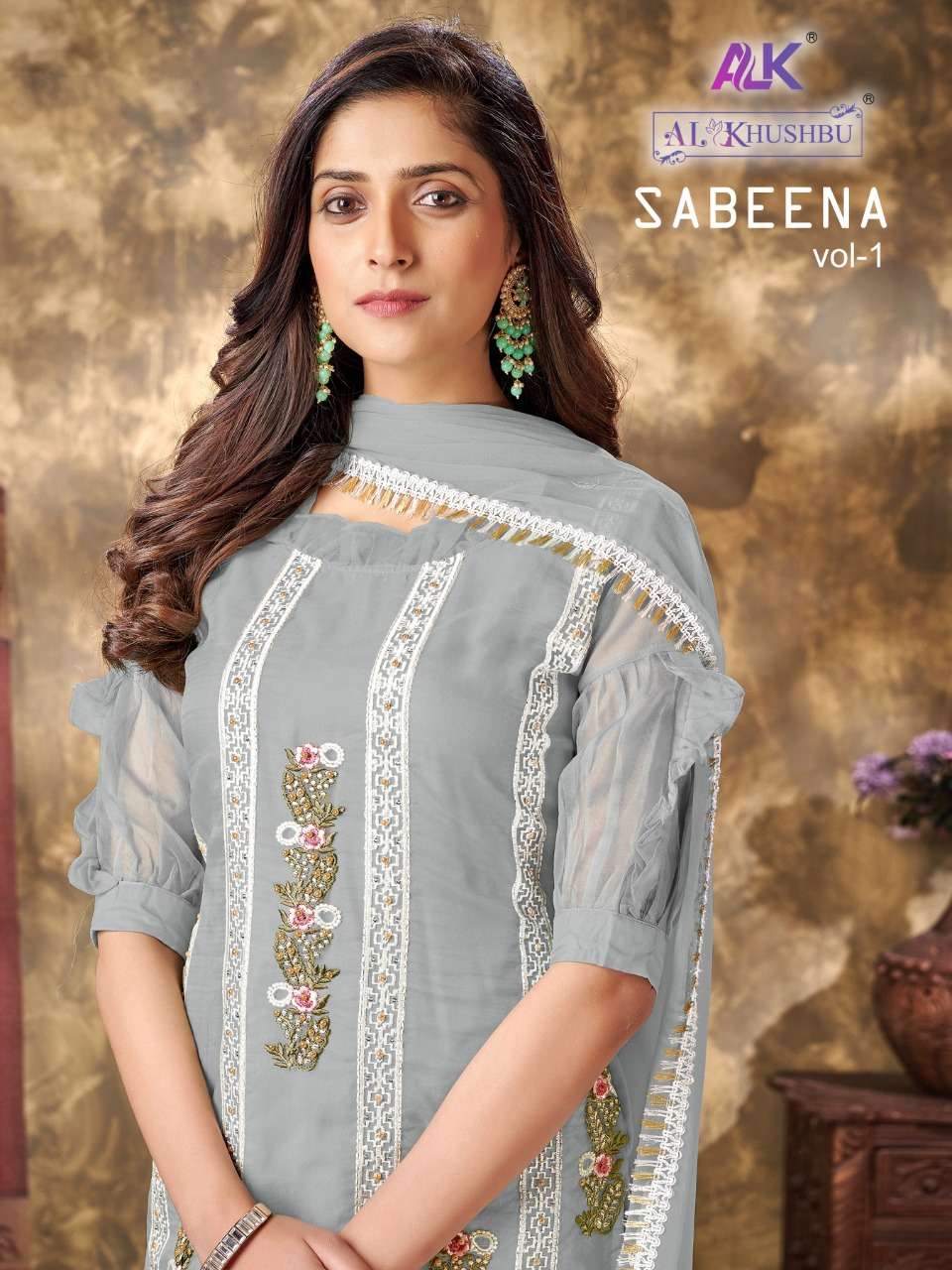 sabeena vol-1 by al khushbhu exclusive designer pakistani salwar suits ...