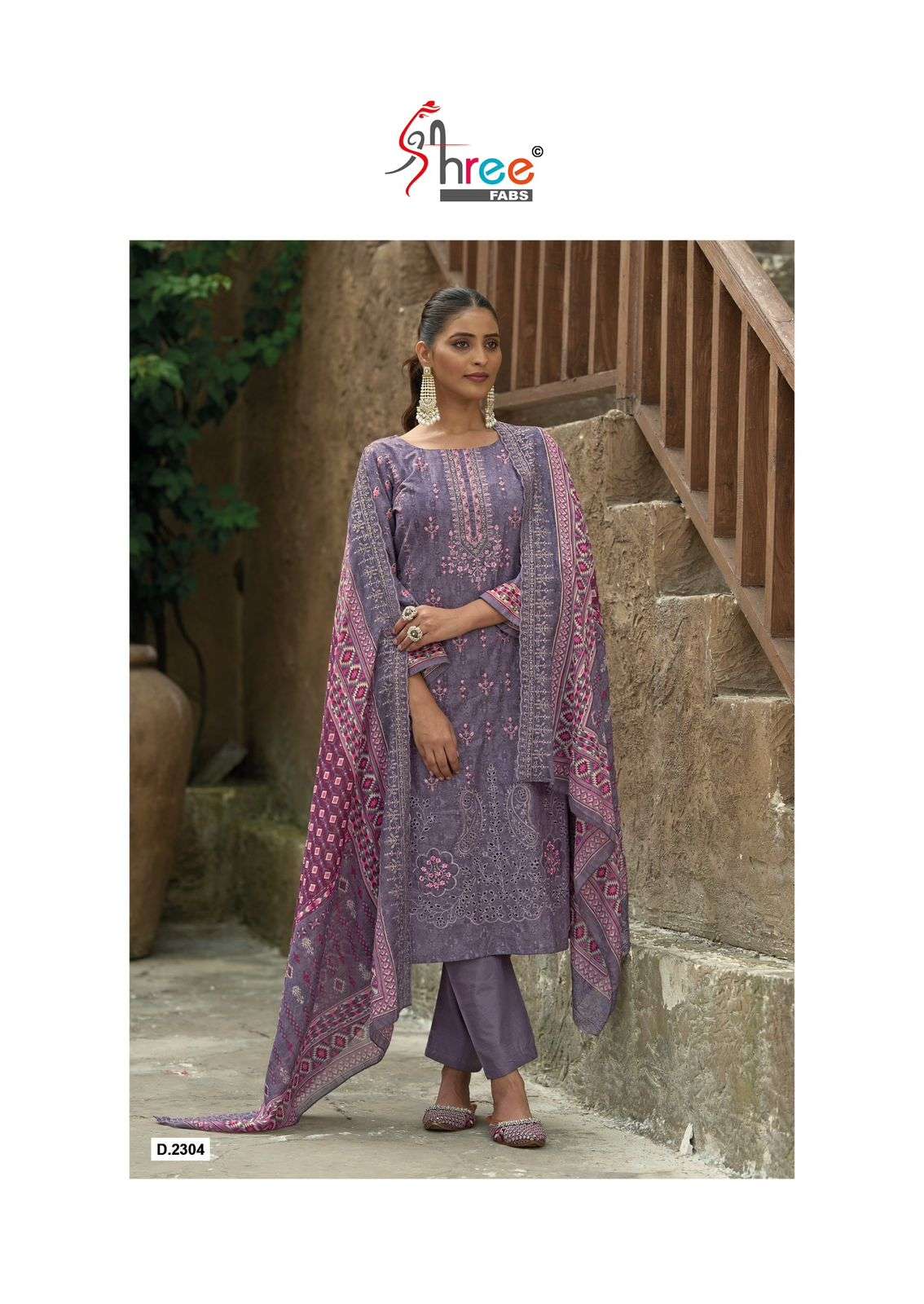 bin saeed vol-23 by shree fabs 3201-3206 series exclusive embroidered ...